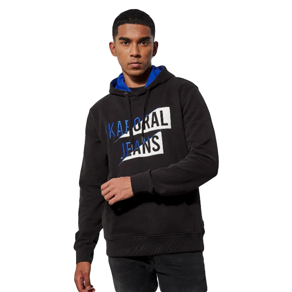 Sweat shirt homme Kaporal Vlad Noir - ZESHOES