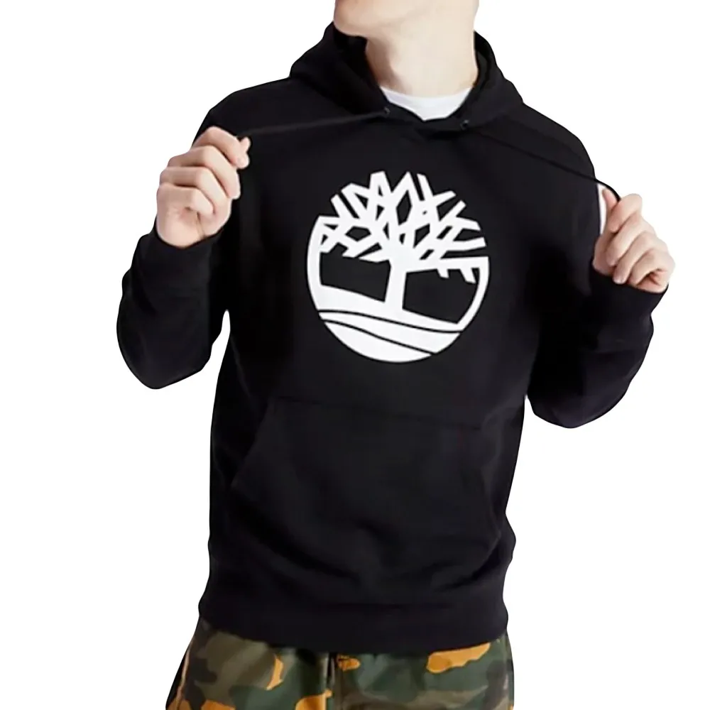 Sweat shirt homme Timberland Core tree logo Noir - ZESHOES